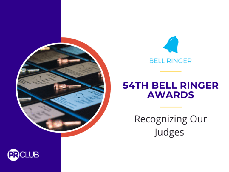 Thank You to the 54th Bell Ringer Judges – PR Club